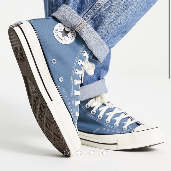 Converse | Shoes | Converse Chuck 7 Hi Sneaker In Deep Waters Blue ...